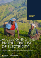 Accelerating the Productive Use of Electricity : Enabling Energy Access to Power Rural Economic ...